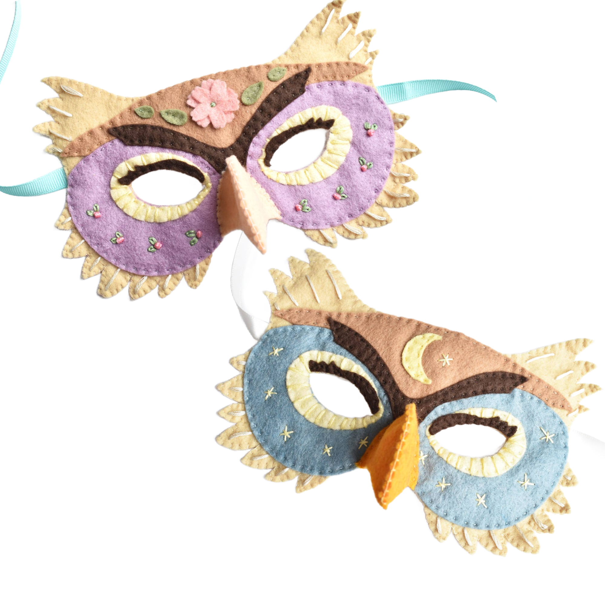 Felt Mask Demo – Acorns & Twigs
